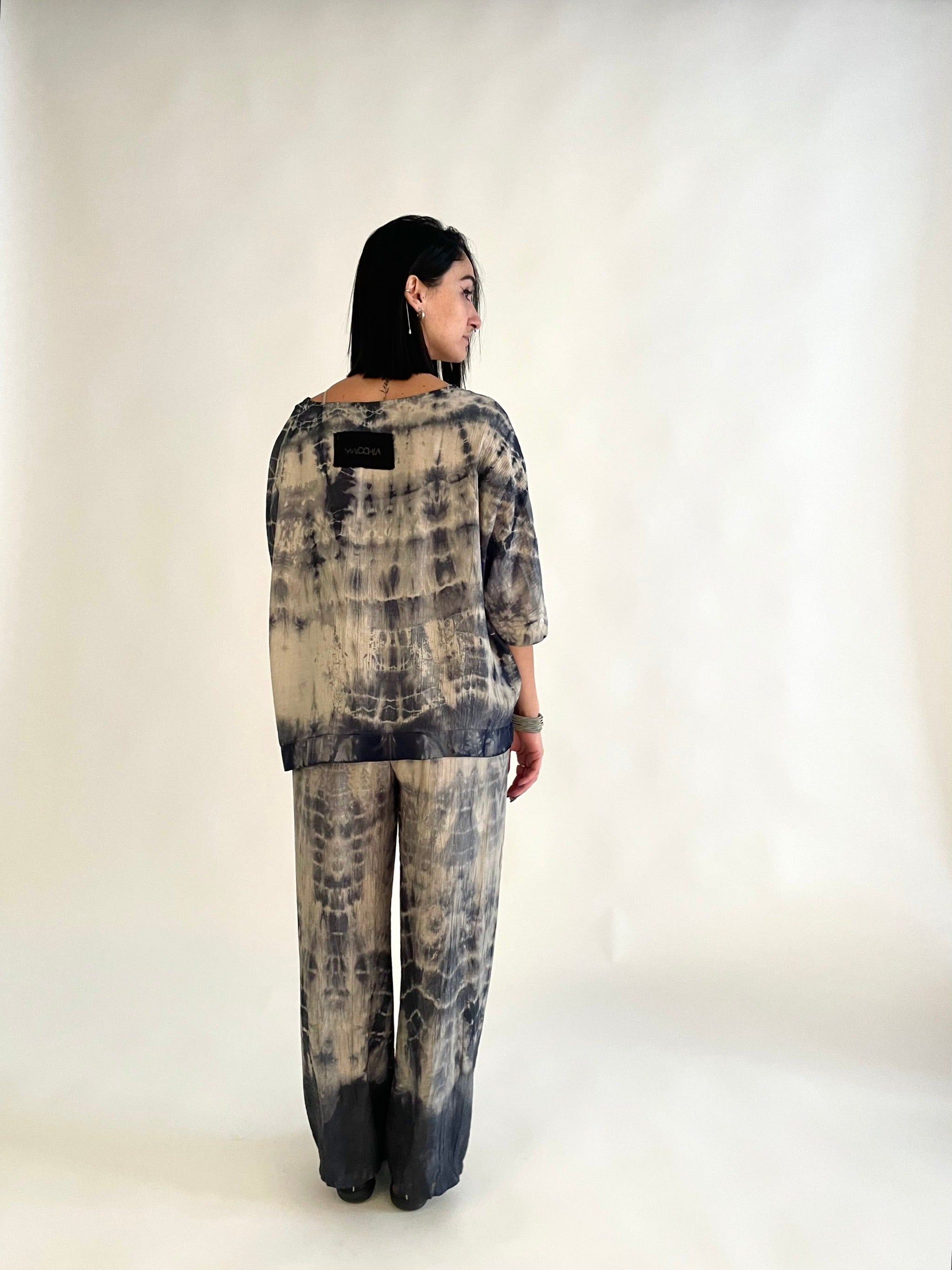 Mathilde top - grey shades – Macchia Studio